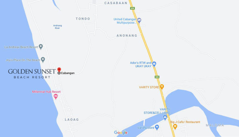 Contact - Golden Sunset Beach Resort